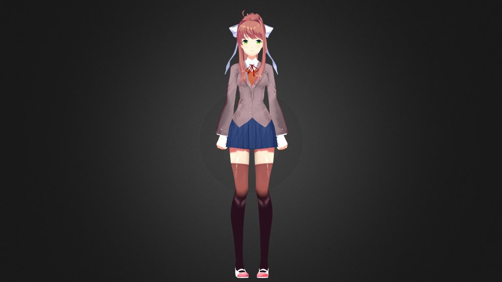 DDLC - A 3D model collection by Ram.Doki - Sketchfab