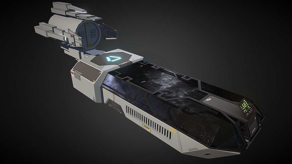 Commander's Capsule - 3D model by lejean [d02204d] - Sketchfab