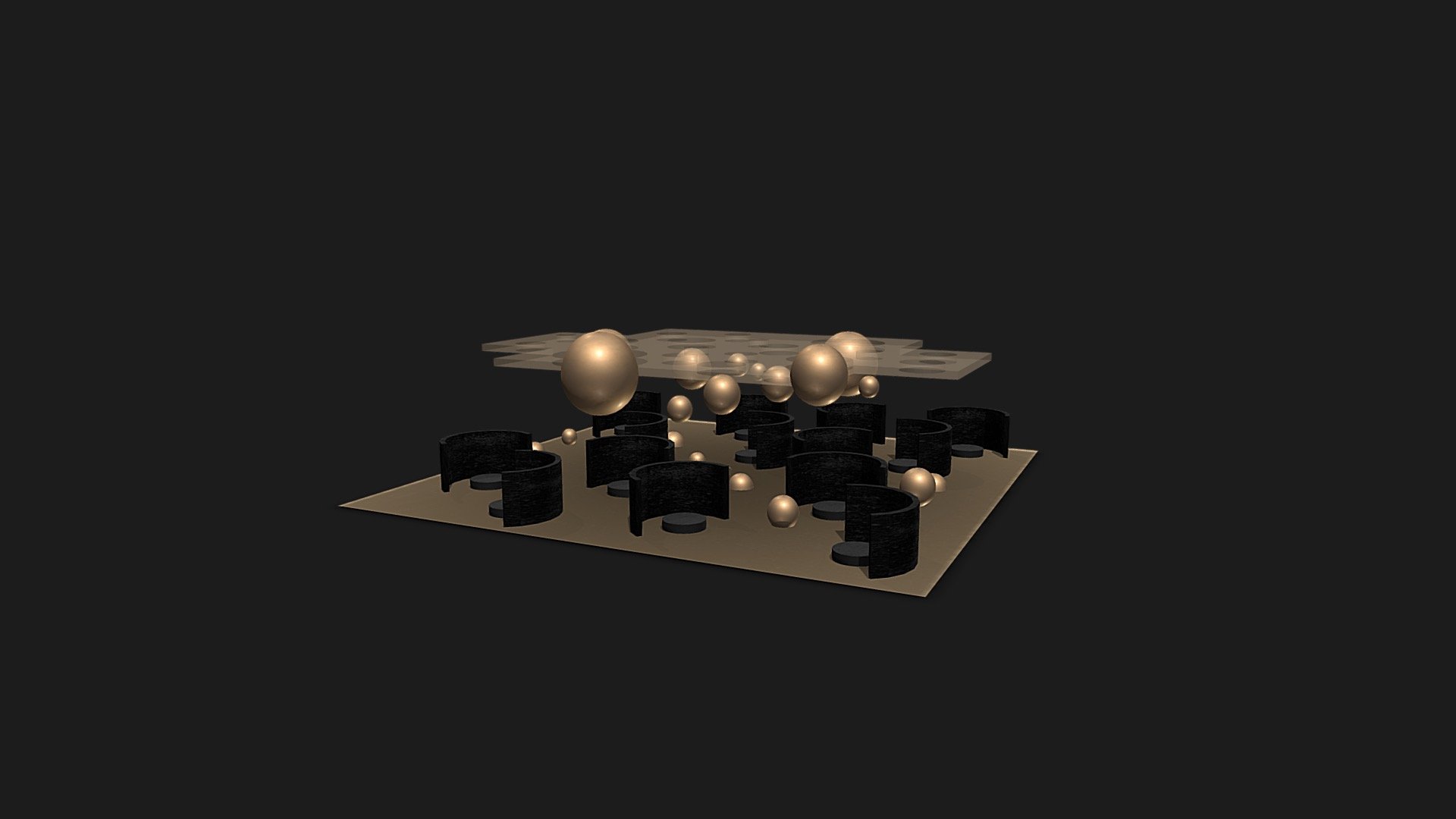 NFT Art Exhibition Area - 3D model by iremozkan (@ireemozkann) [d0226f5 ...