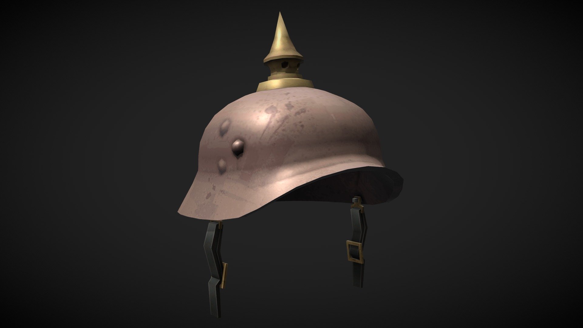 Low Poly WWI Helmet - Download Free 3D model by si_302 [d02493e ...