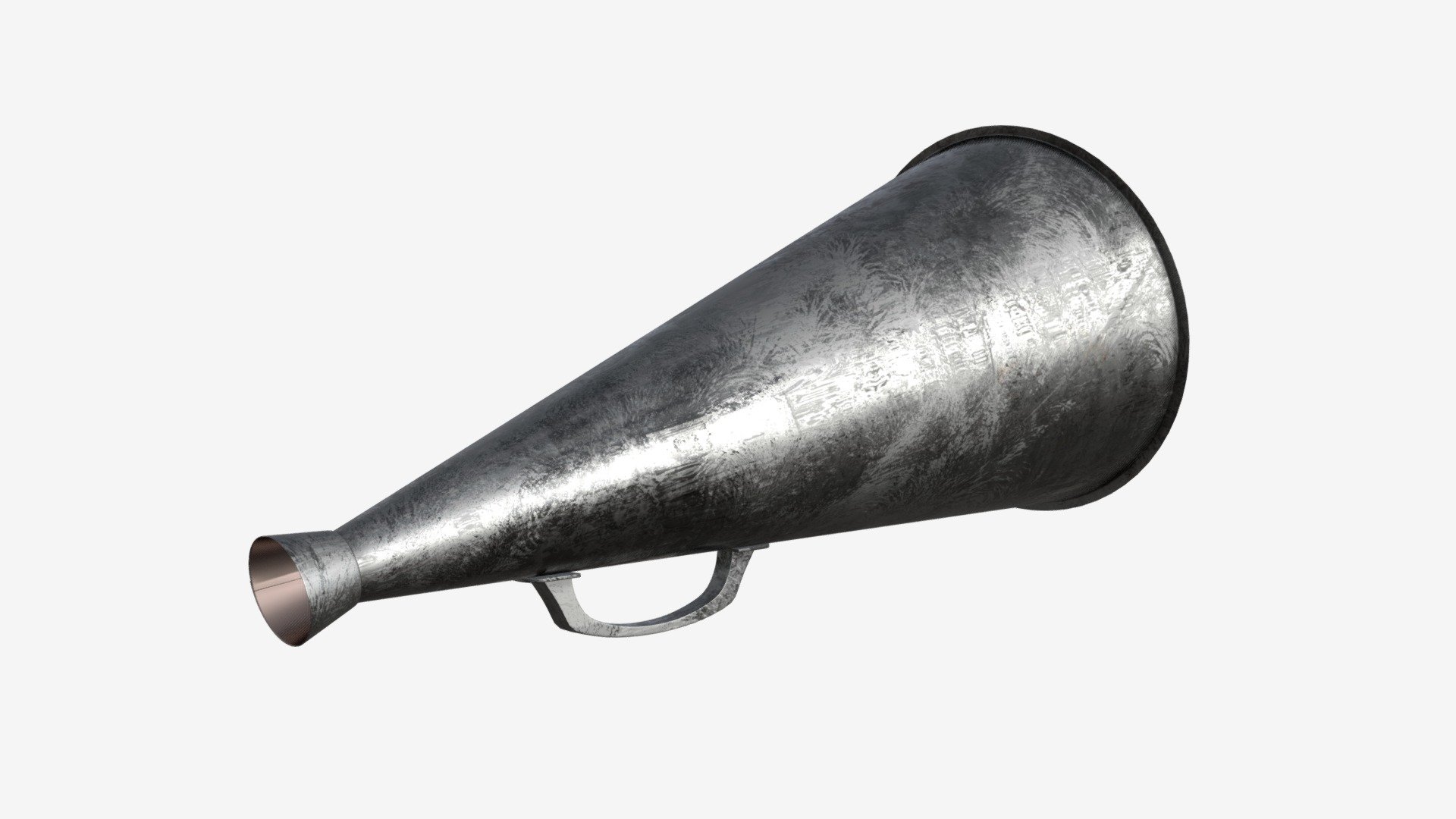 Vintage Metal Megaphone - Buy Royalty Free 3D model by HQ3DMOD ...