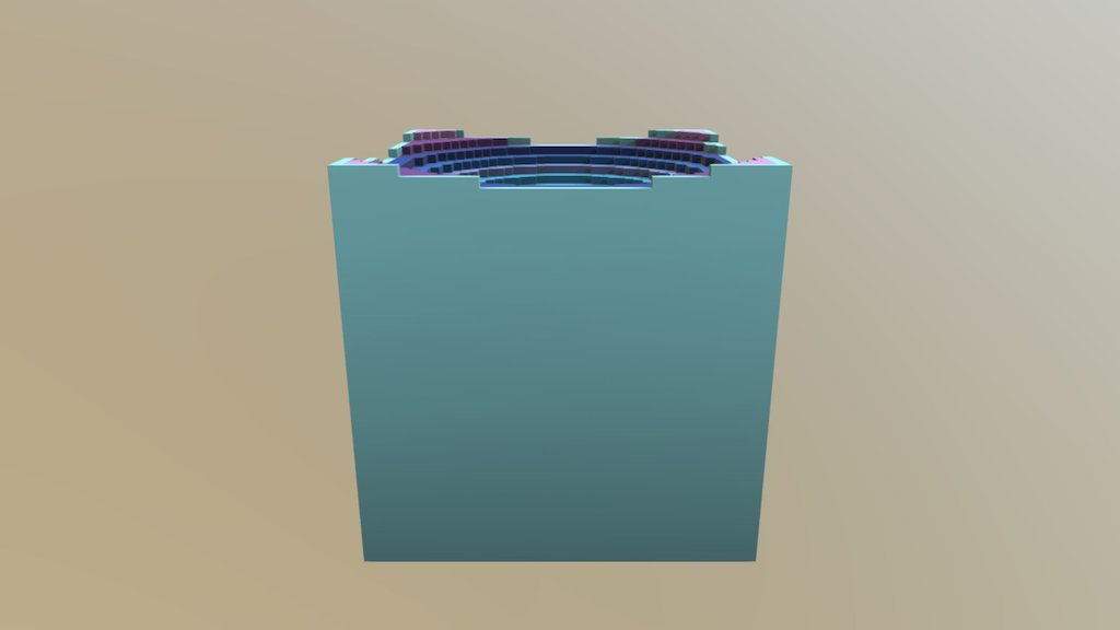 Awesome Circle Box - 3D model by elenac5521 [d026e60] - Sketchfab