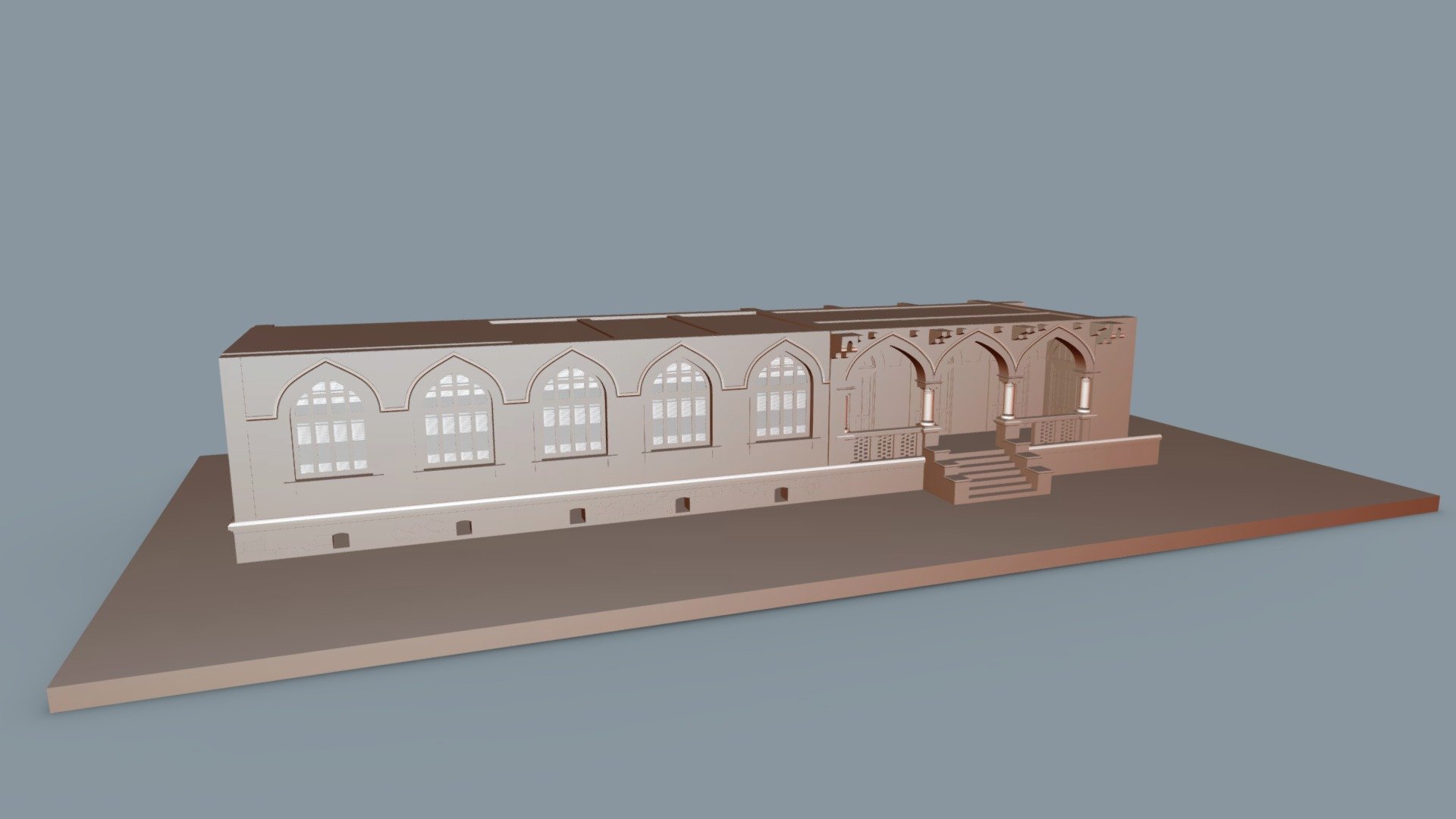 Final BIM of the monument from TLS data - 3D model by pagounis [d026f8e ...