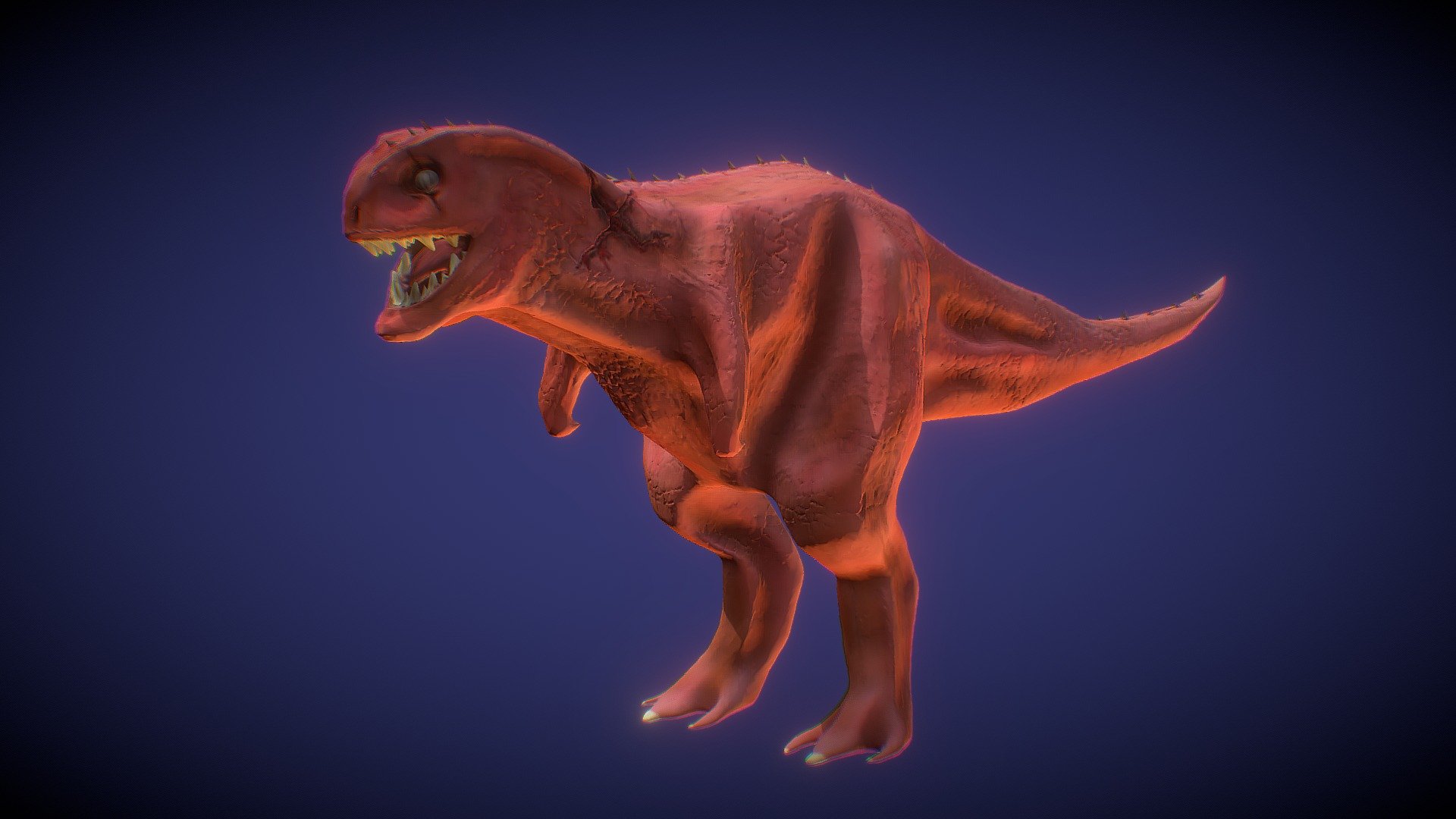 High-Poly Carnotaurus (Ñiñoñaurio) - Download Free 3D model by ...