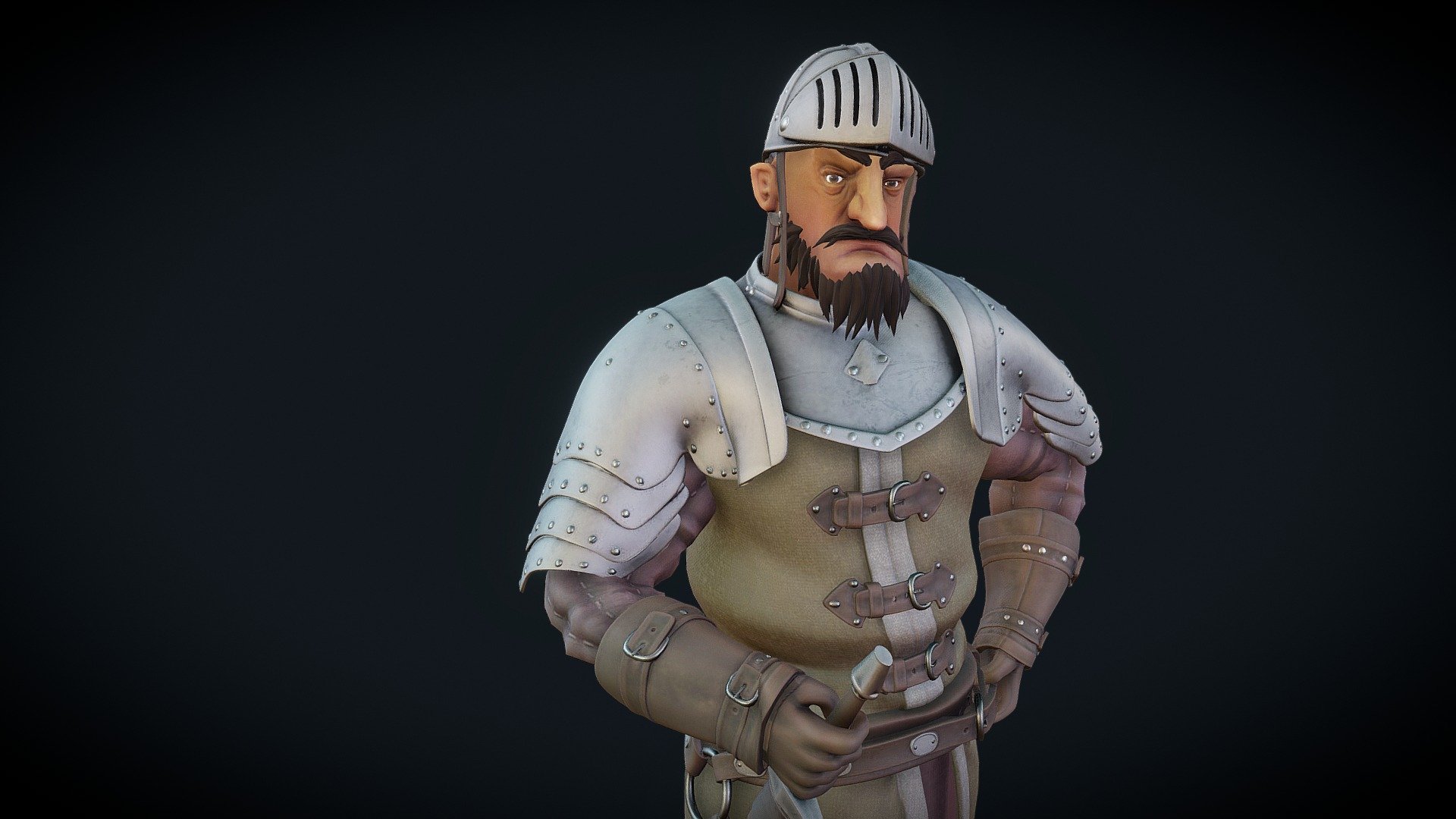 Castle's Guard - Download Free 3D model by Reyhue [d027185] - Sketchfab