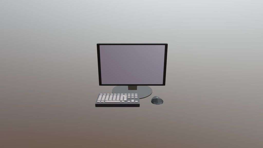 Computer - 3D model by croxino [d027ede] - Sketchfab