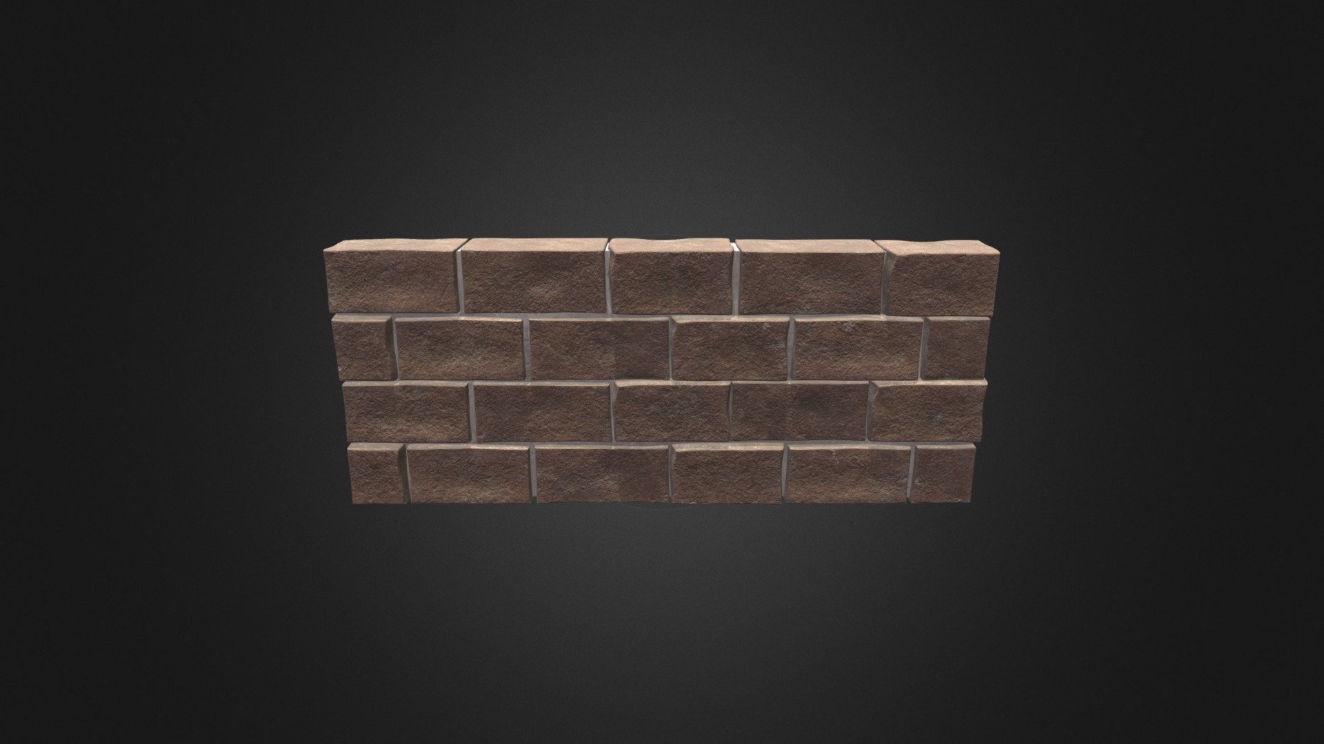 brick wall - Download Free 3D model by SovietCream (@sovietproject ...
