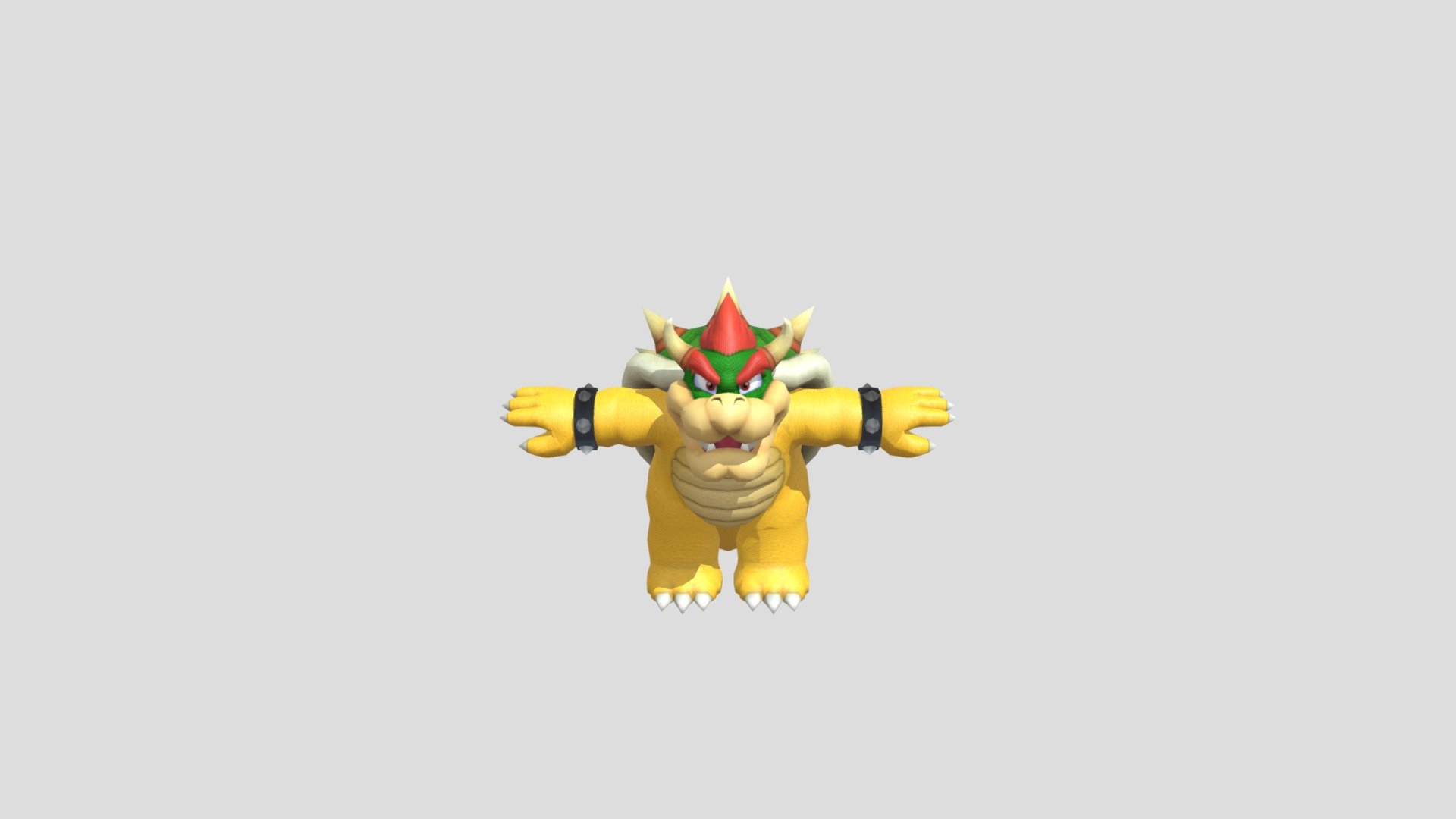 Bowser Super Mario Bros.1 - Download Free 3D model by Vandacvi ...