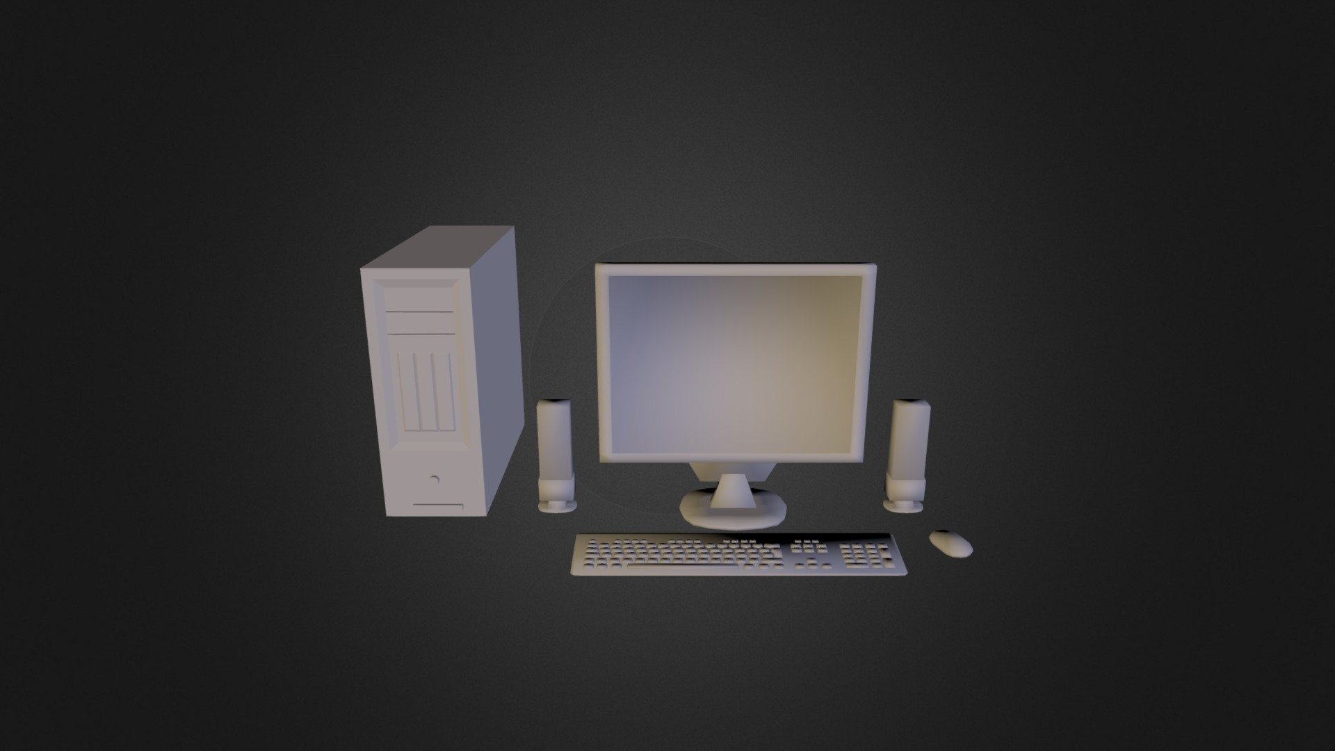 Ordinateur - 3D model by marci012ii [d02caaa] - Sketchfab