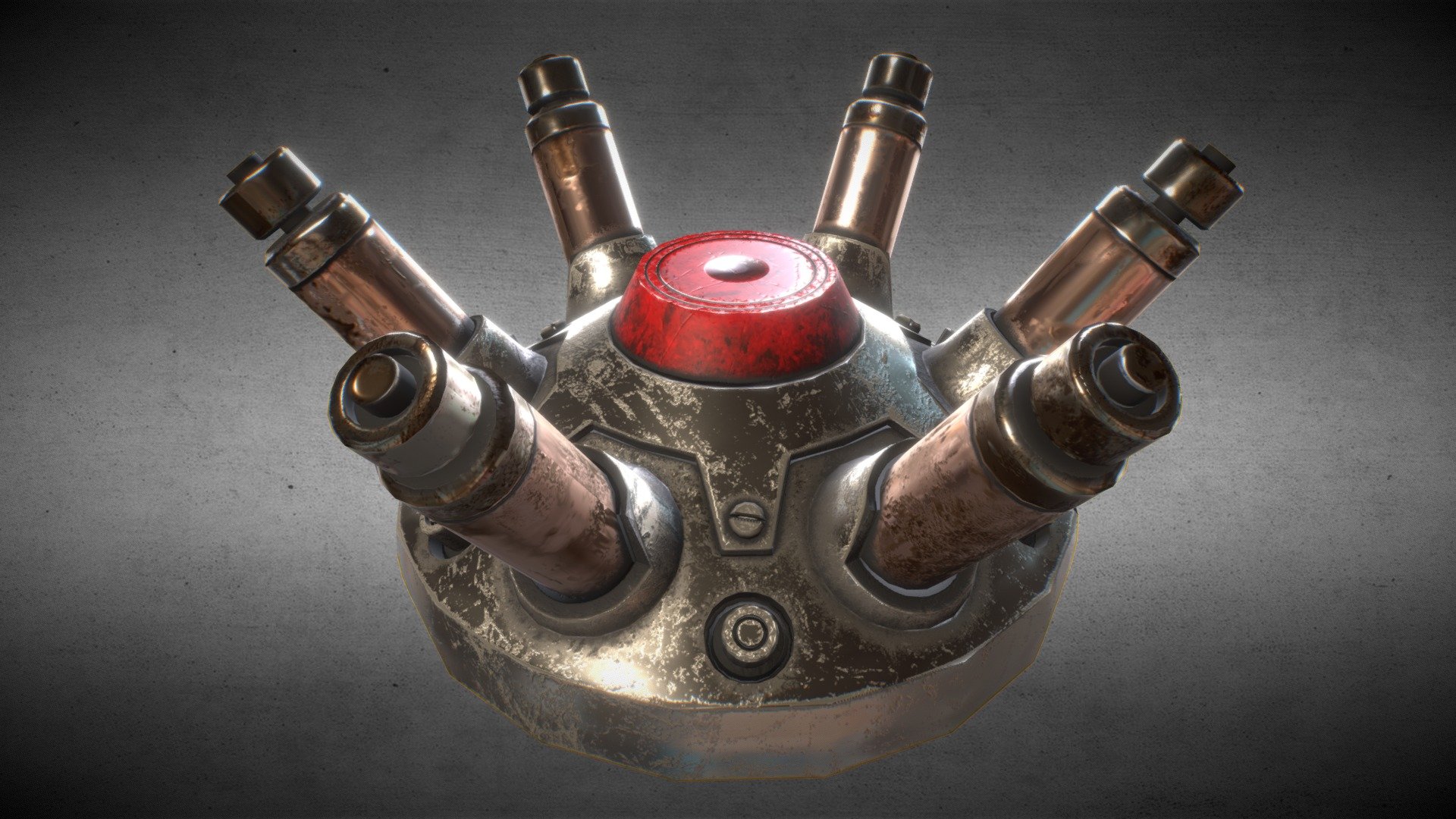 Detonator - 3D model by twistedartwork [d02d78f] - Sketchfab
