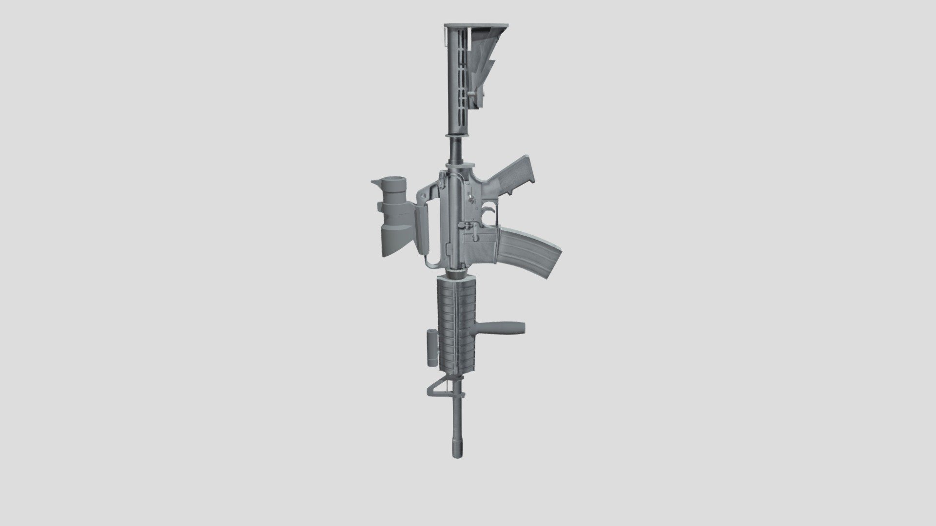 M4 - 3D model by ChanJunKai [d02f1cc] - Sketchfab