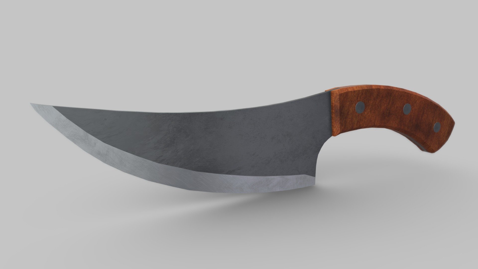 Kitchen knife - Download Free 3D model by Vlad_off [d02fa50] - Sketchfab