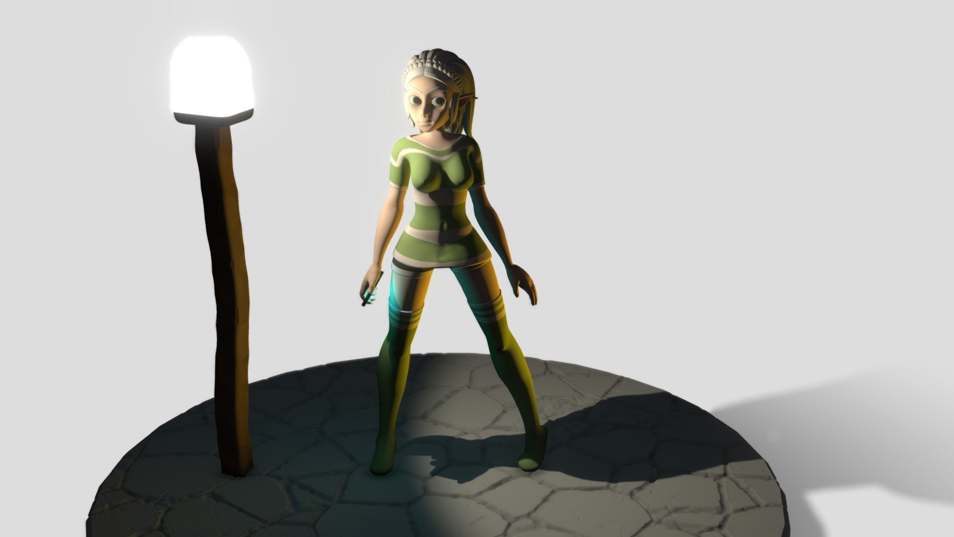 Zelda - 3D model by natsumikaine [d030920] - Sketchfab