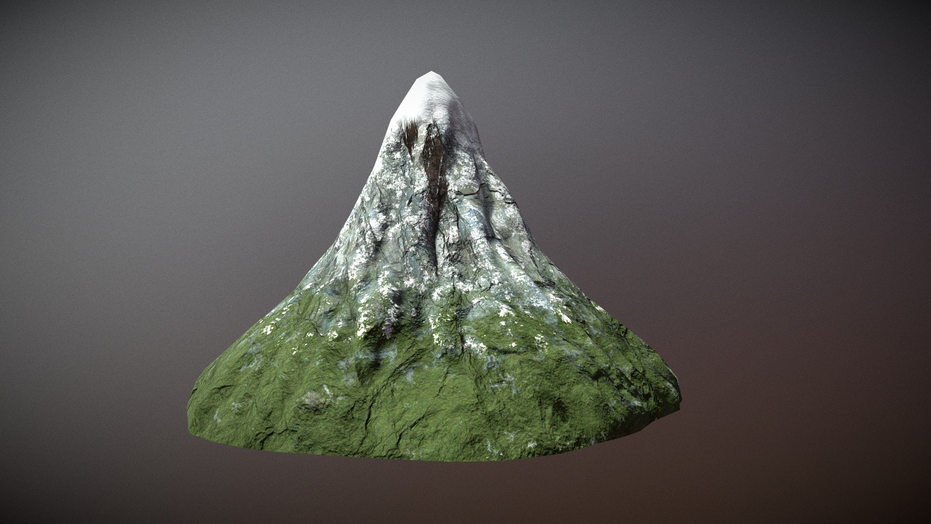Mountain Low Poly - 3D model by PROMEIISTER [d031136] - Sketchfab