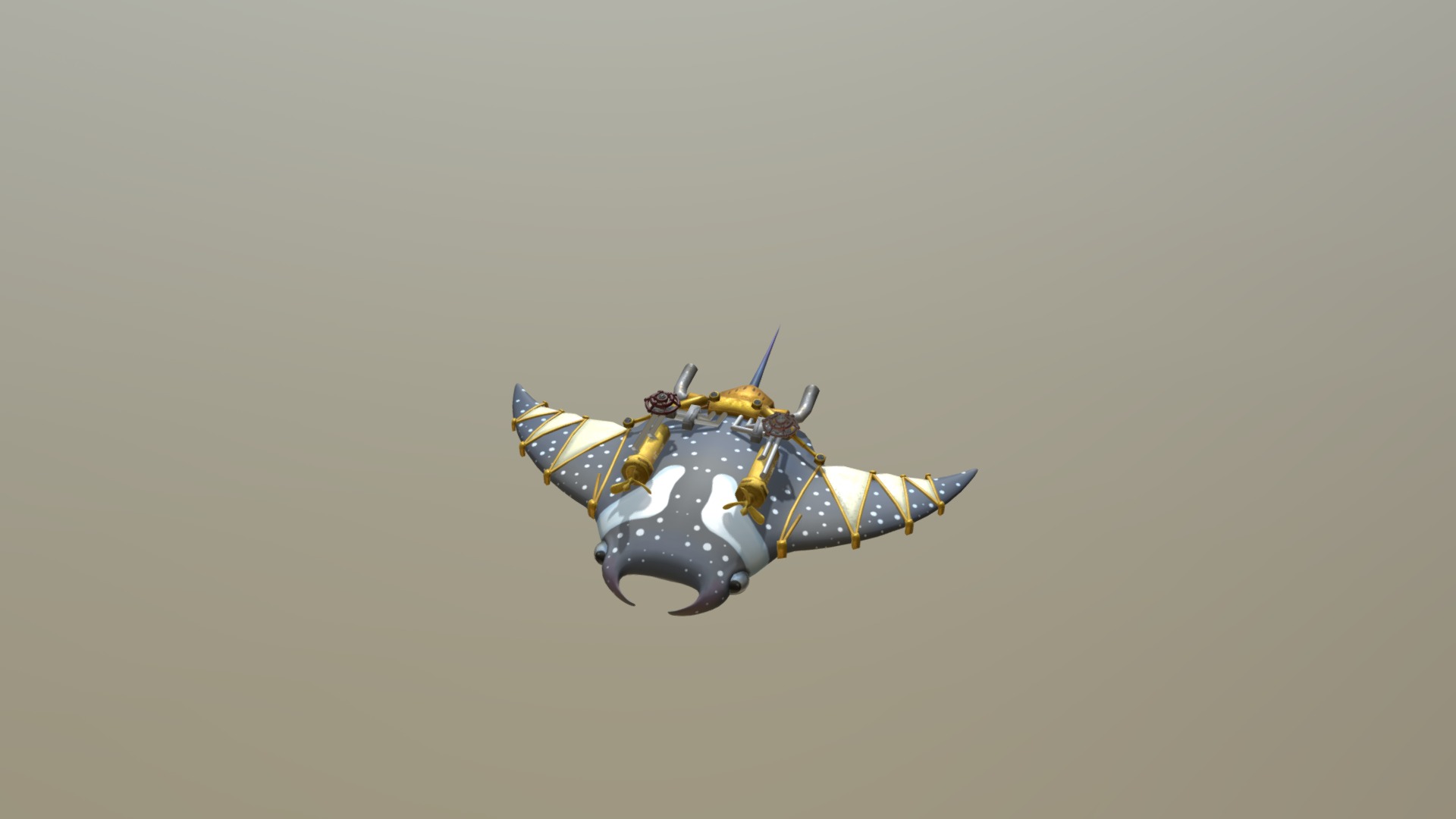 Batoids Animation - 3D model by I-Ting.Feng [d031600] - Sketchfab
