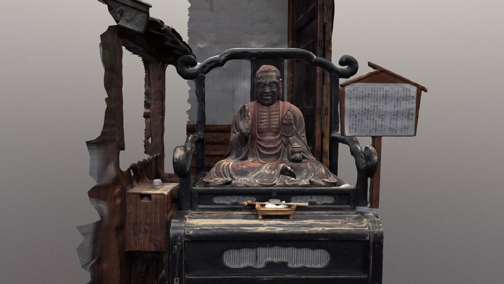 Buddhist-temple 3D models - Sketchfab