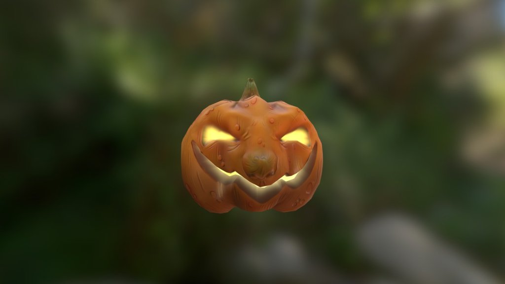 Pumpkin Head - 3D model by A D W E E N (@adelinealbert) [d03247d ...