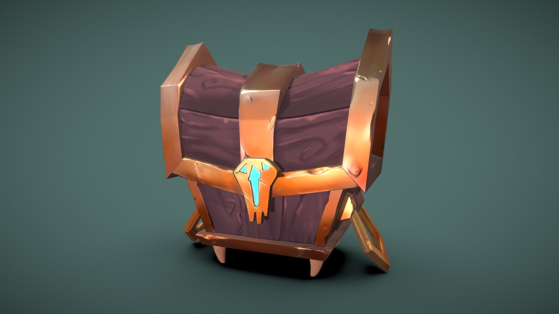 Witch's Chest - 3D model by FreijaDeGraeve [d035475] - Sketchfab