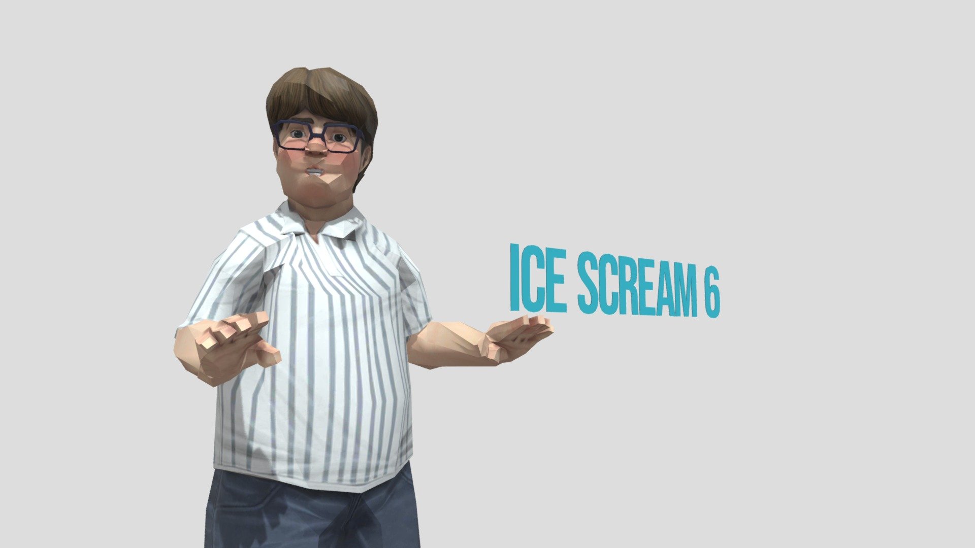 Ice scream 6 mike carter - Download Free 3D model by Waylon13 [d035537] - Sketchfab
