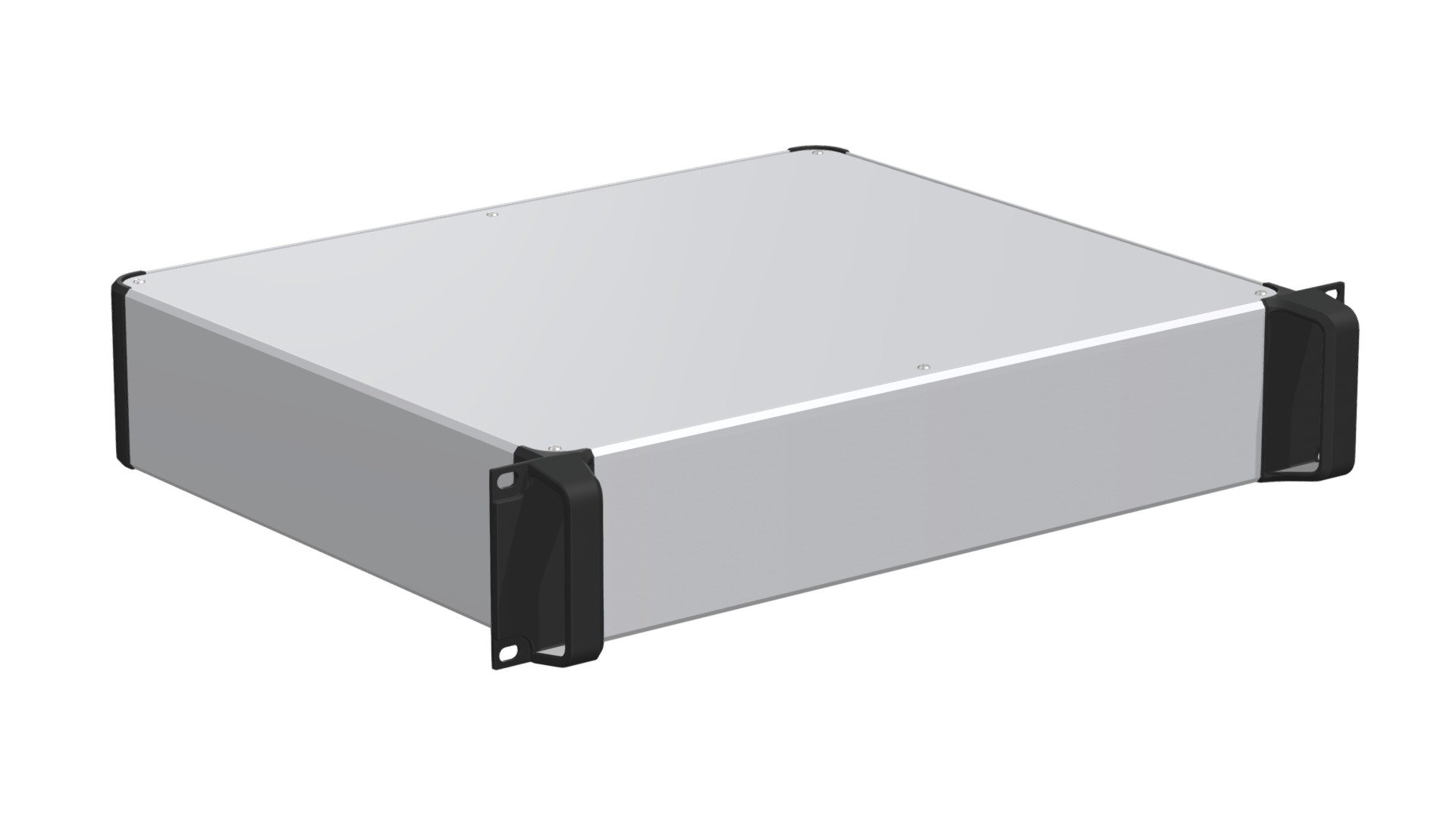 EMC 19” RACK MOUNT ENCLOSURE - AUXRE88-43-36P-SB - 3D model by ...
