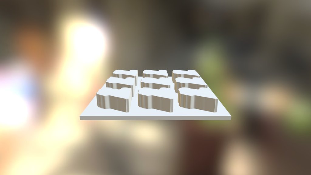 Chocolate Array Base - V1 - 3D model by bdnio [d036dcc] - Sketchfab