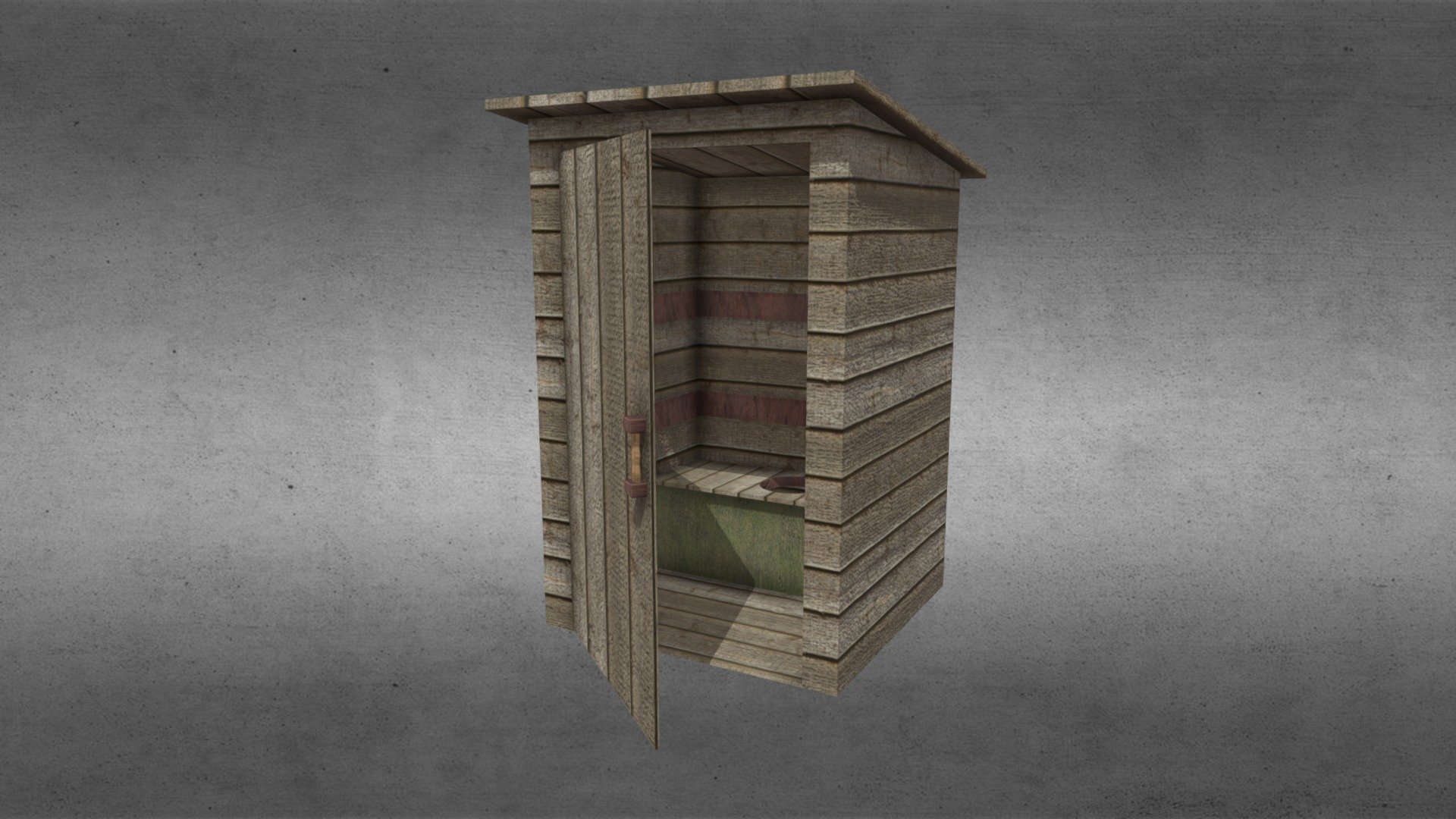 Medieval Wooden Latrine - Download Free 3D model by LucasPresoto ...