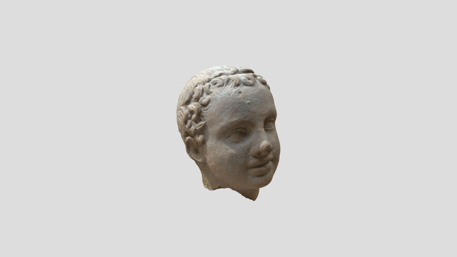 Museo Archeologico di Pavia - Testa - 3D model by DAda-LAB [d0377b2 ...