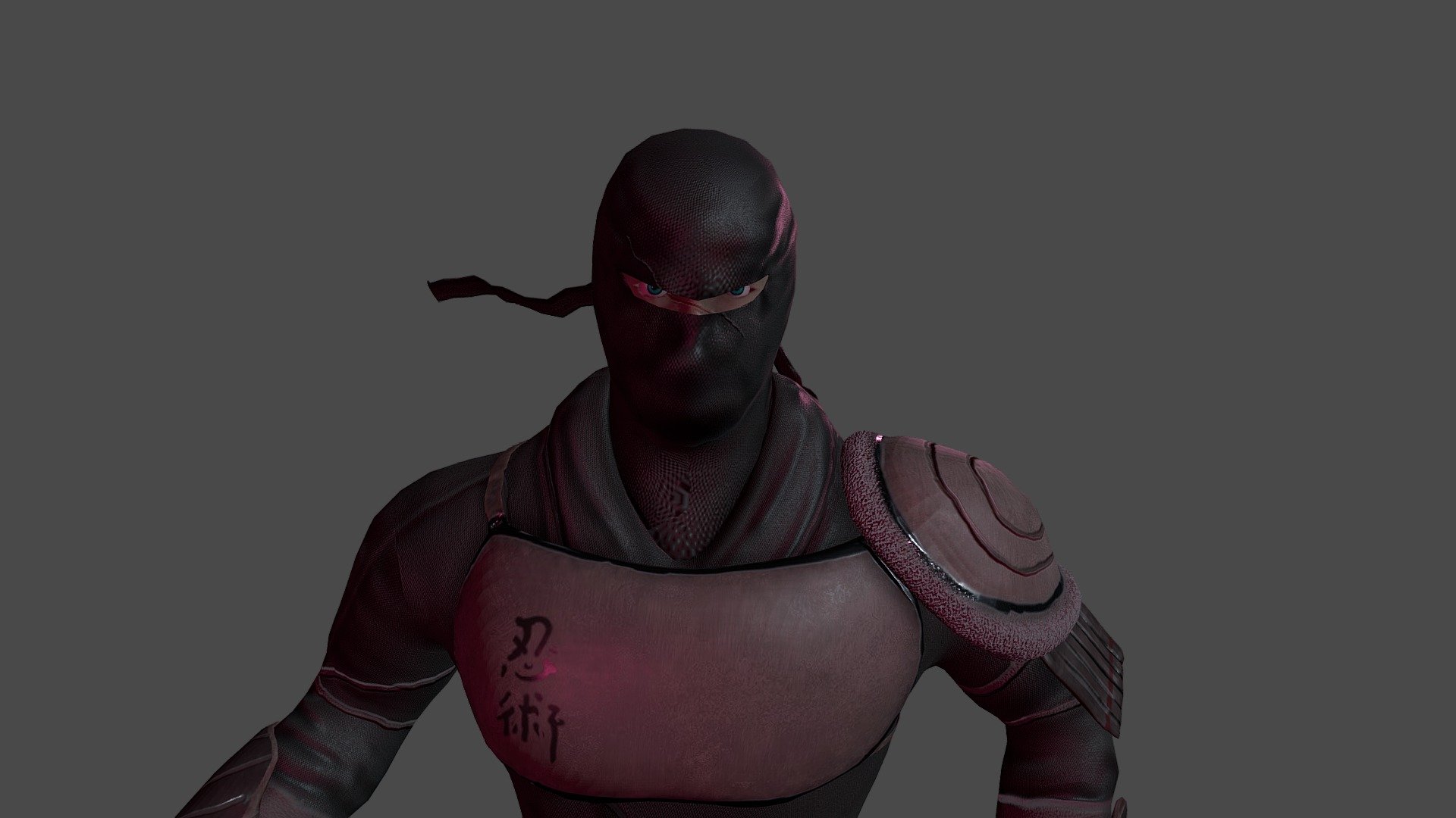 Ninja Low Poly - 3D model by johnnywoodz [d037b3b] - Sketchfab