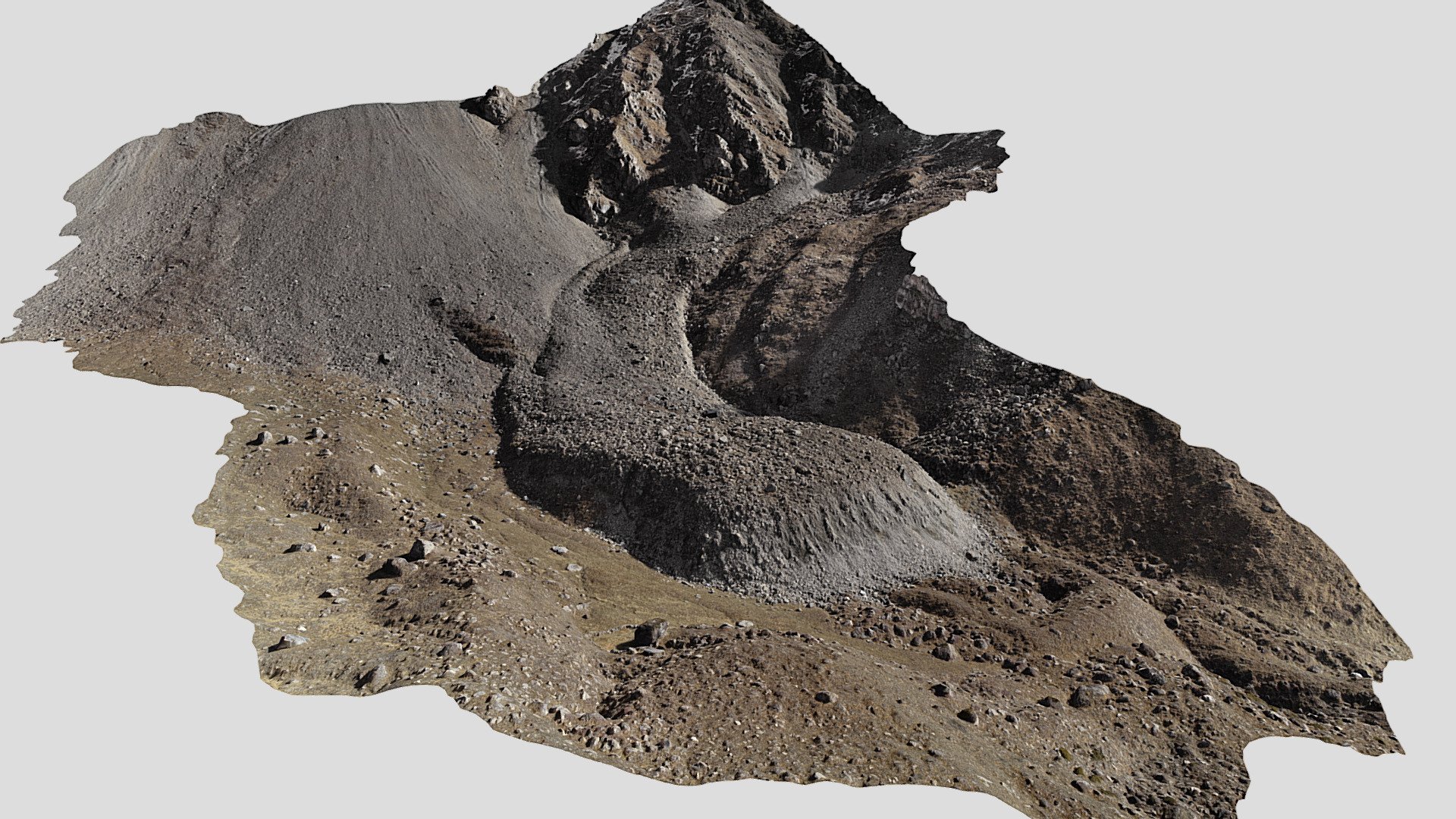 Les Cliosses Rock Glacier 2022.10.17 - 3D model by UNIL-IDYST [d03a261 ...