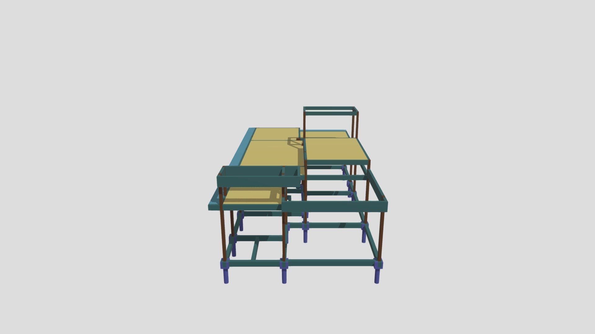 Residência AAC - San Marco II - Download Free 3D model by Daniel ...