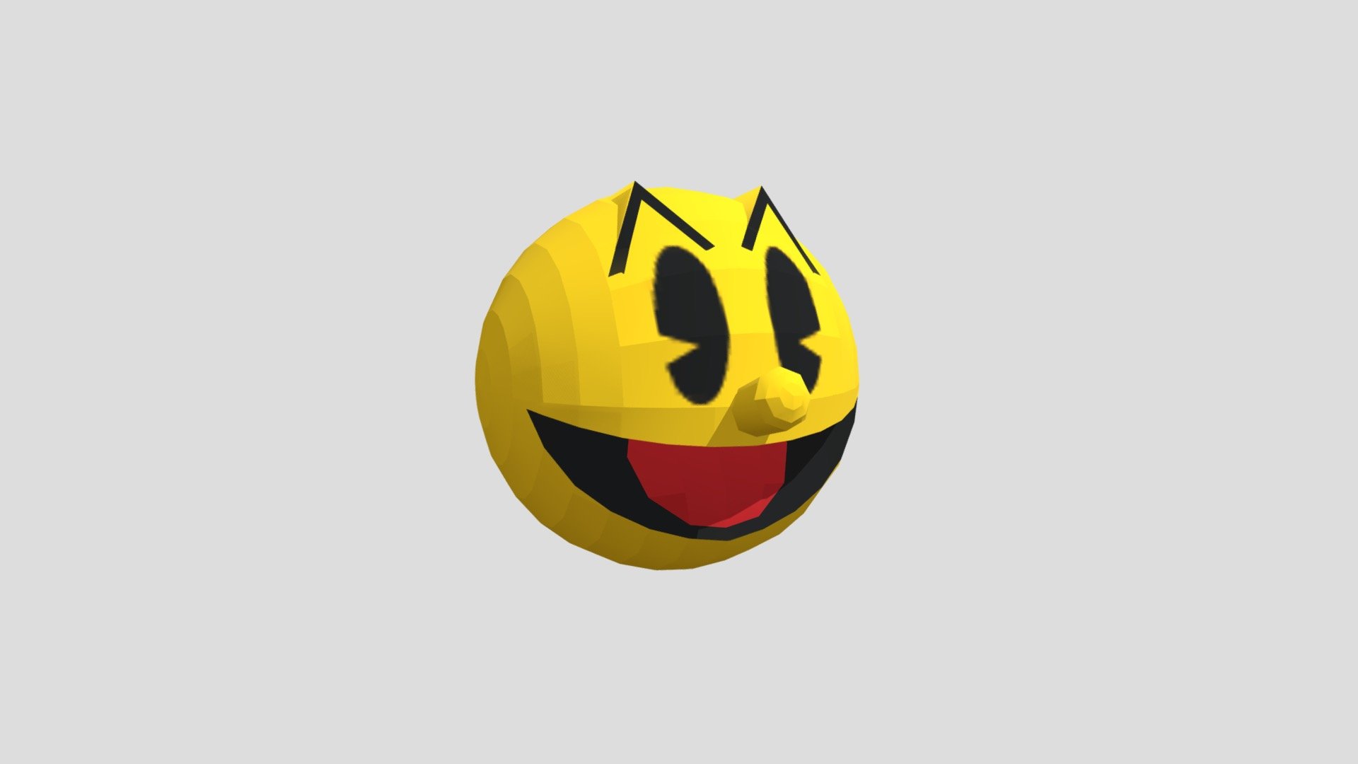 Pac-Man - Download Free 3D model by Zarboy086 [d03dd76] - Sketchfab