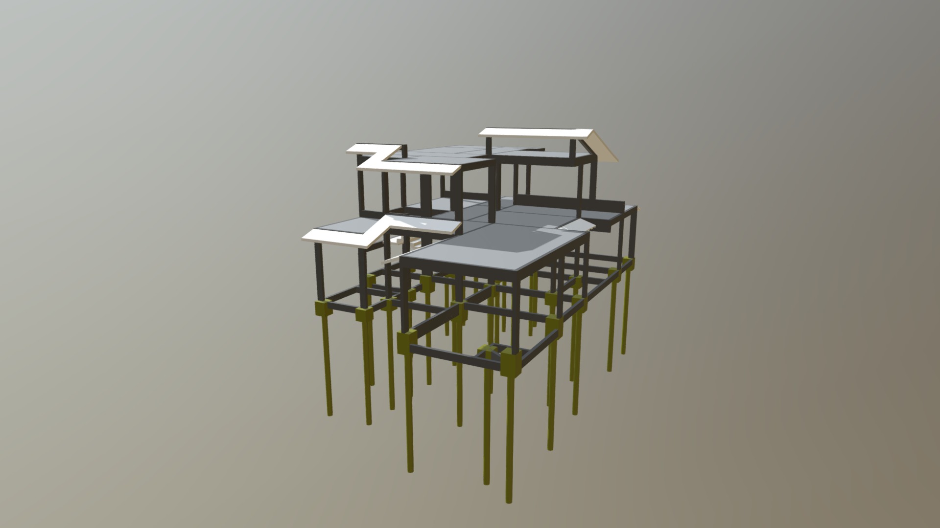 3D Estrutura Completa - 3D model by iNovaBIM Engenharia (@inovabim ...