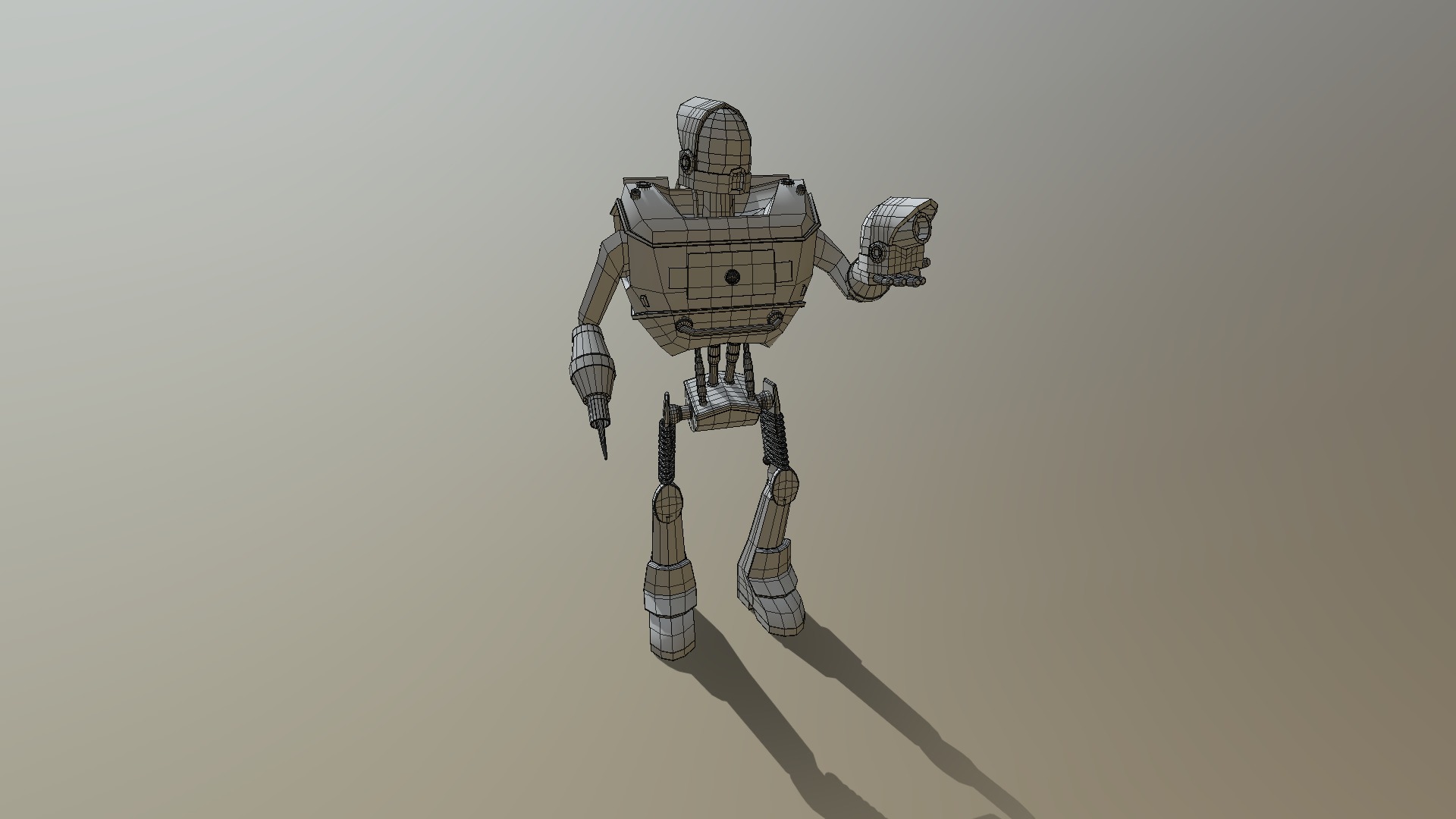 Robot - 3D model by Subhan (@subhan007) [d03edf1] - Sketchfab