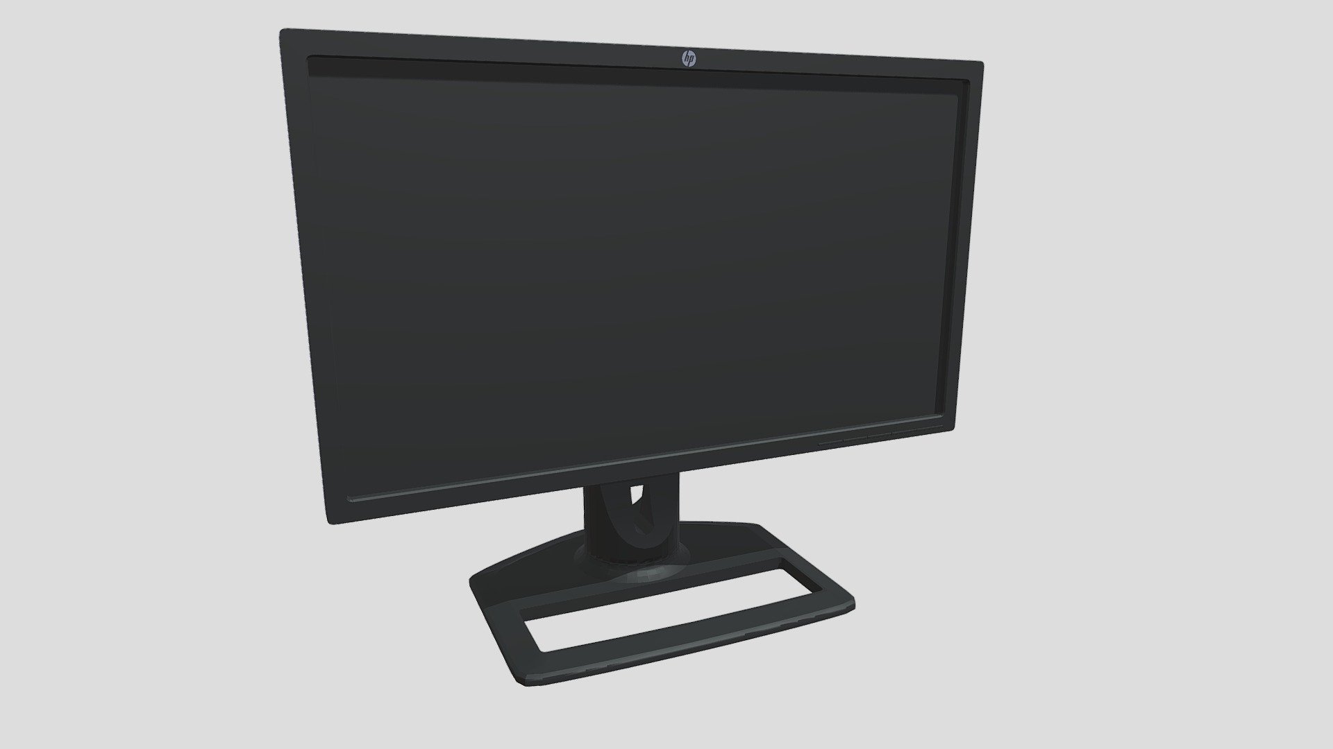 Monitor Hp - 3D model by sixer7-1 [d03fc32] - Sketchfab