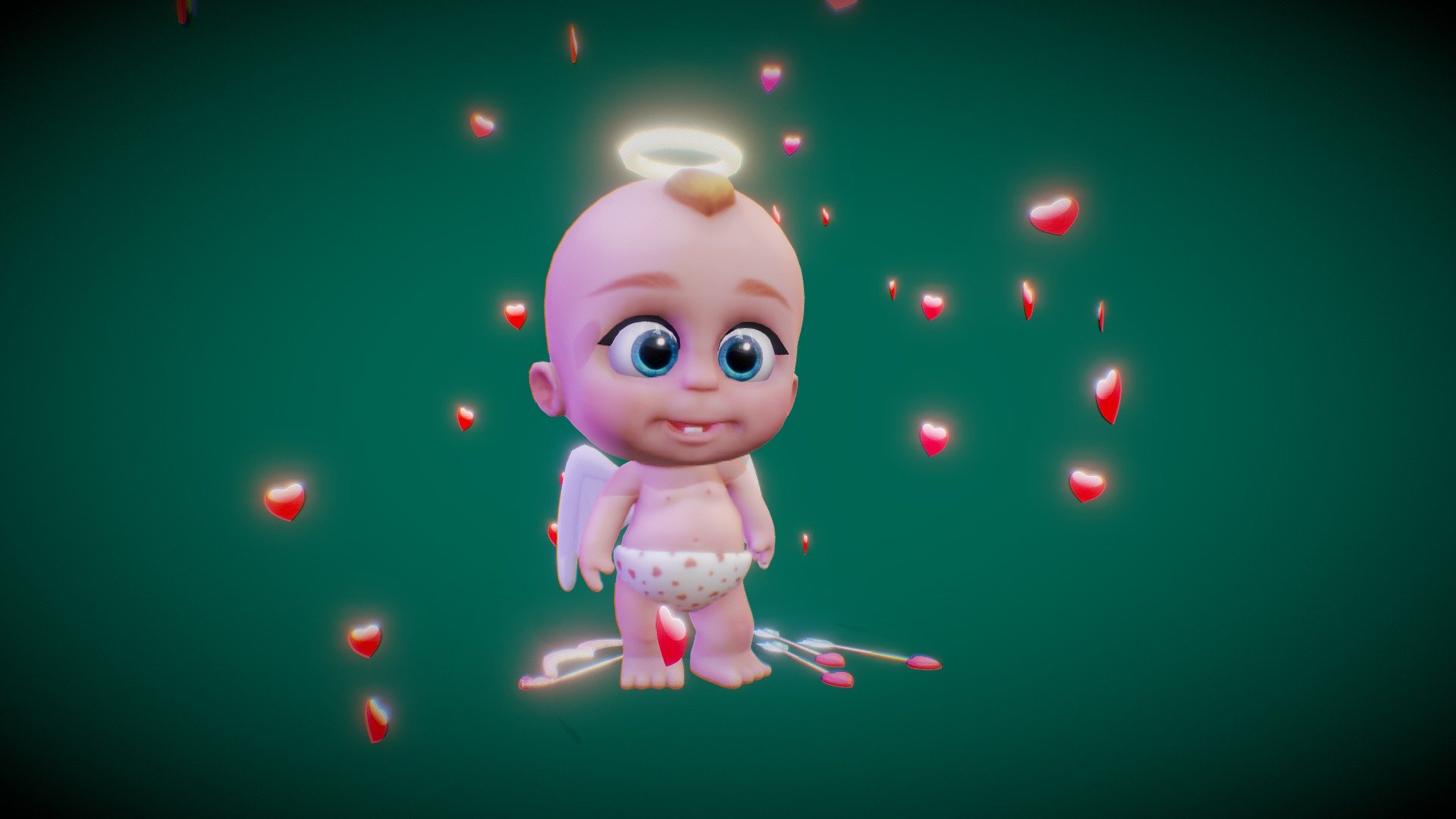 Cupid. Work is done - 3D model by Vitalii Yevsovych (@Onnix) [d042416 ...