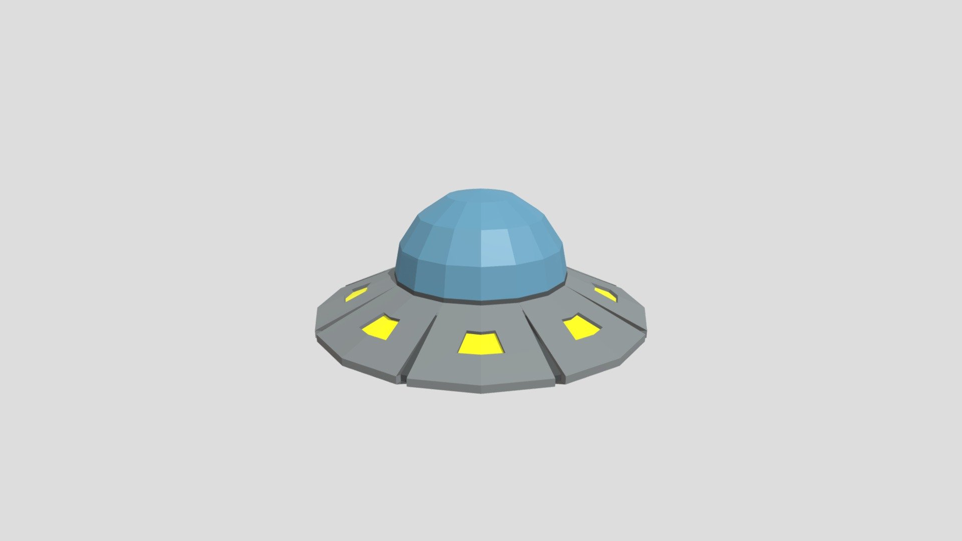UFO - 3D model by Vieteri [d043660] - Sketchfab
