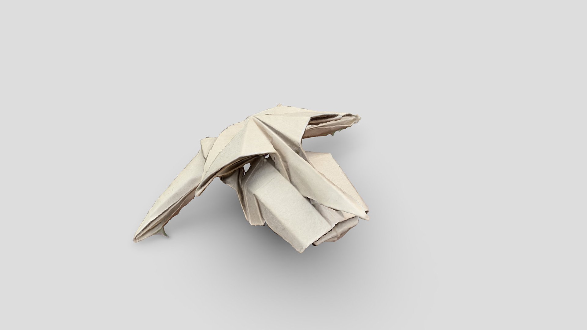 Origami Cow Skull. Roman Diaz - Download Free 3D model by trastorillo ...