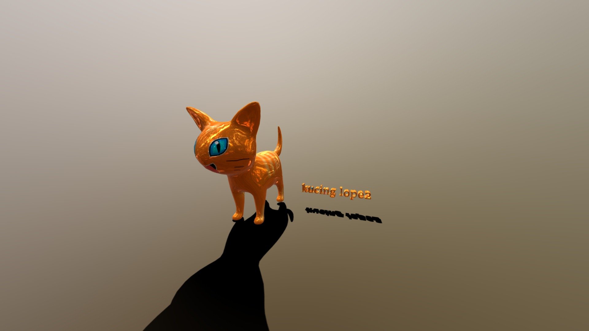 Kucing - 3D model by niningSAF [d044c1d] - Sketchfab