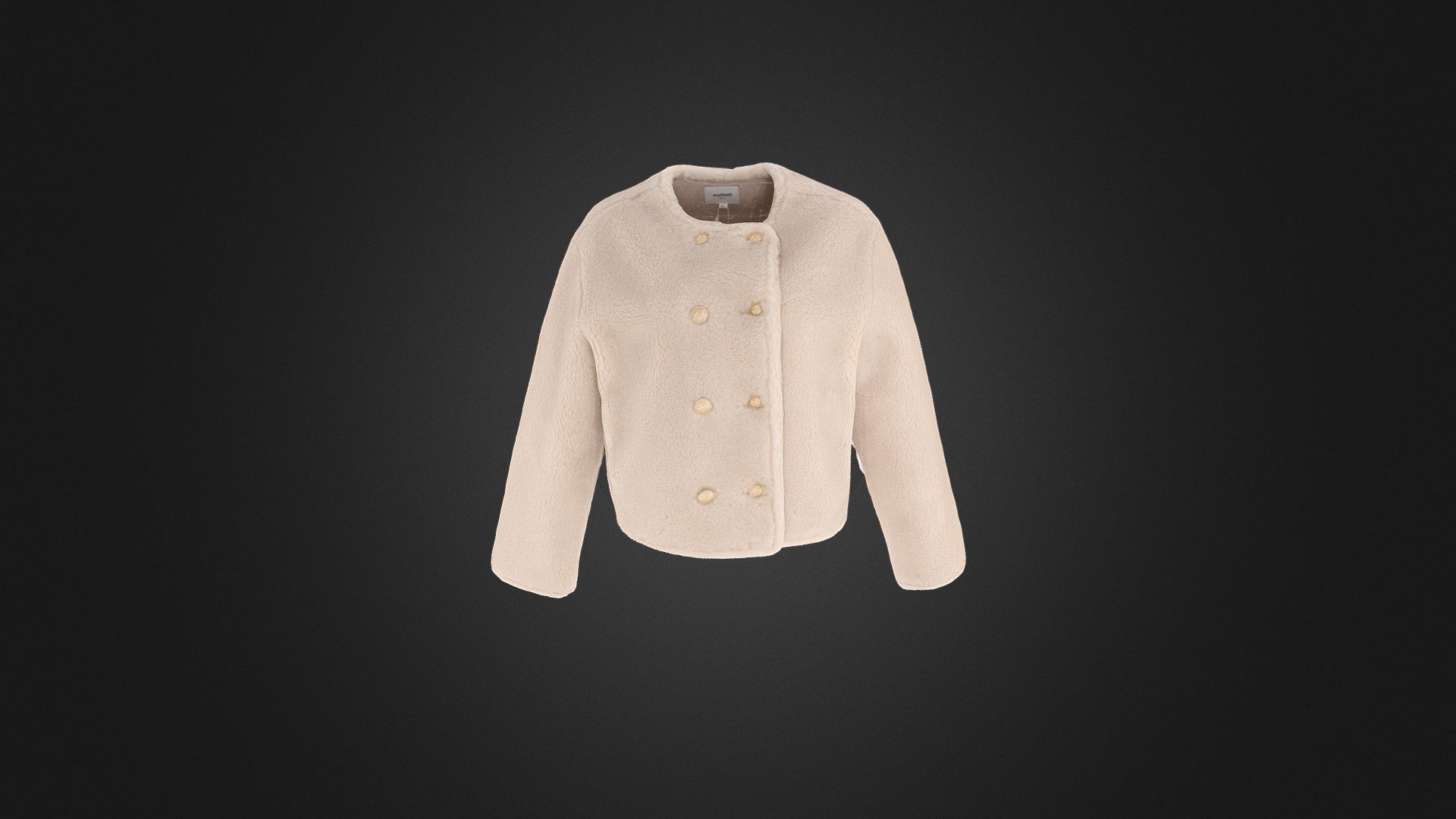 Fur Boucle Jacket - Buy Royalty Free 3D model by Spark Studio ...