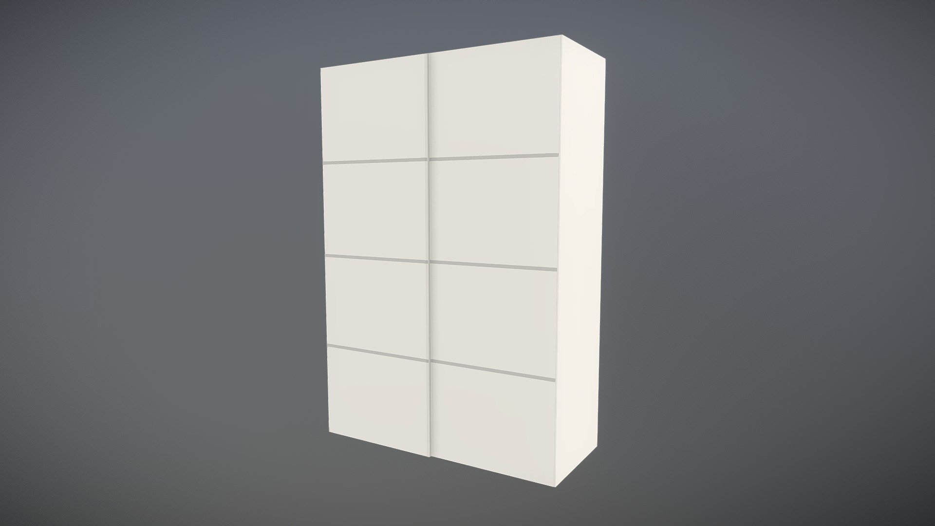 3D animated Wardrobe 2 - 3D model by Wojakson [d0456d6] - Sketchfab