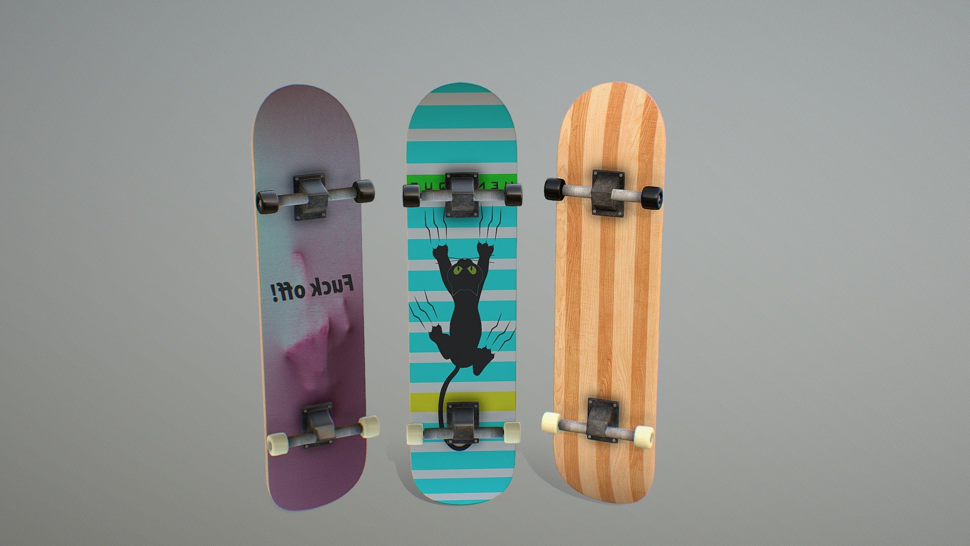 Model Skate - 3D model by Henrique.Danielato [d045b0f] - Sketchfab