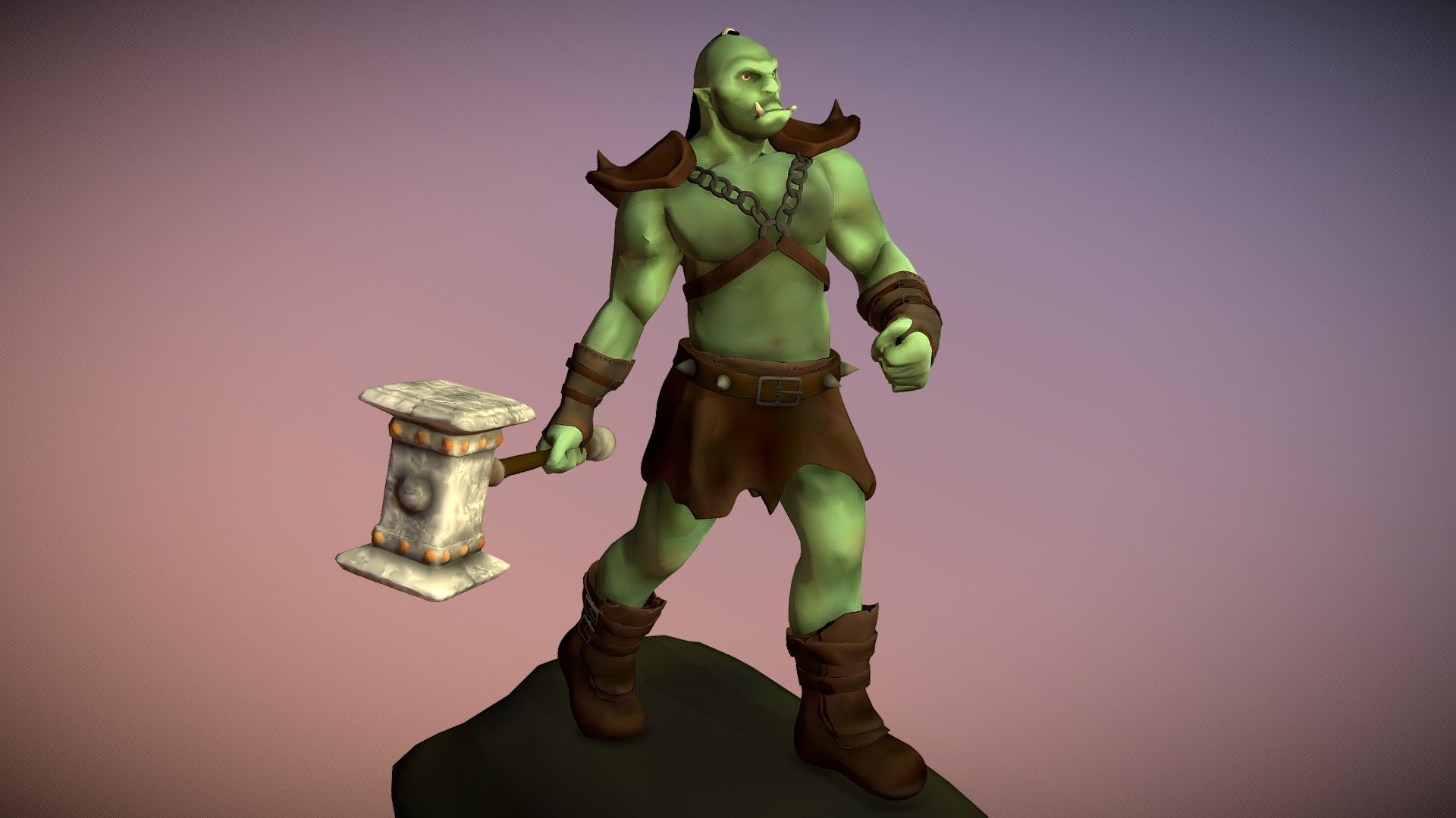 Orc - 3D model by WilliamBPayne [d04692f] - Sketchfab