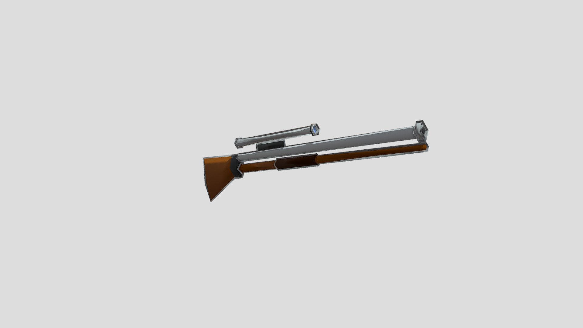 Cartoon Rifle - 3D model by Cameron D. (@Cameron-Dalonneau) [d04788d ...
