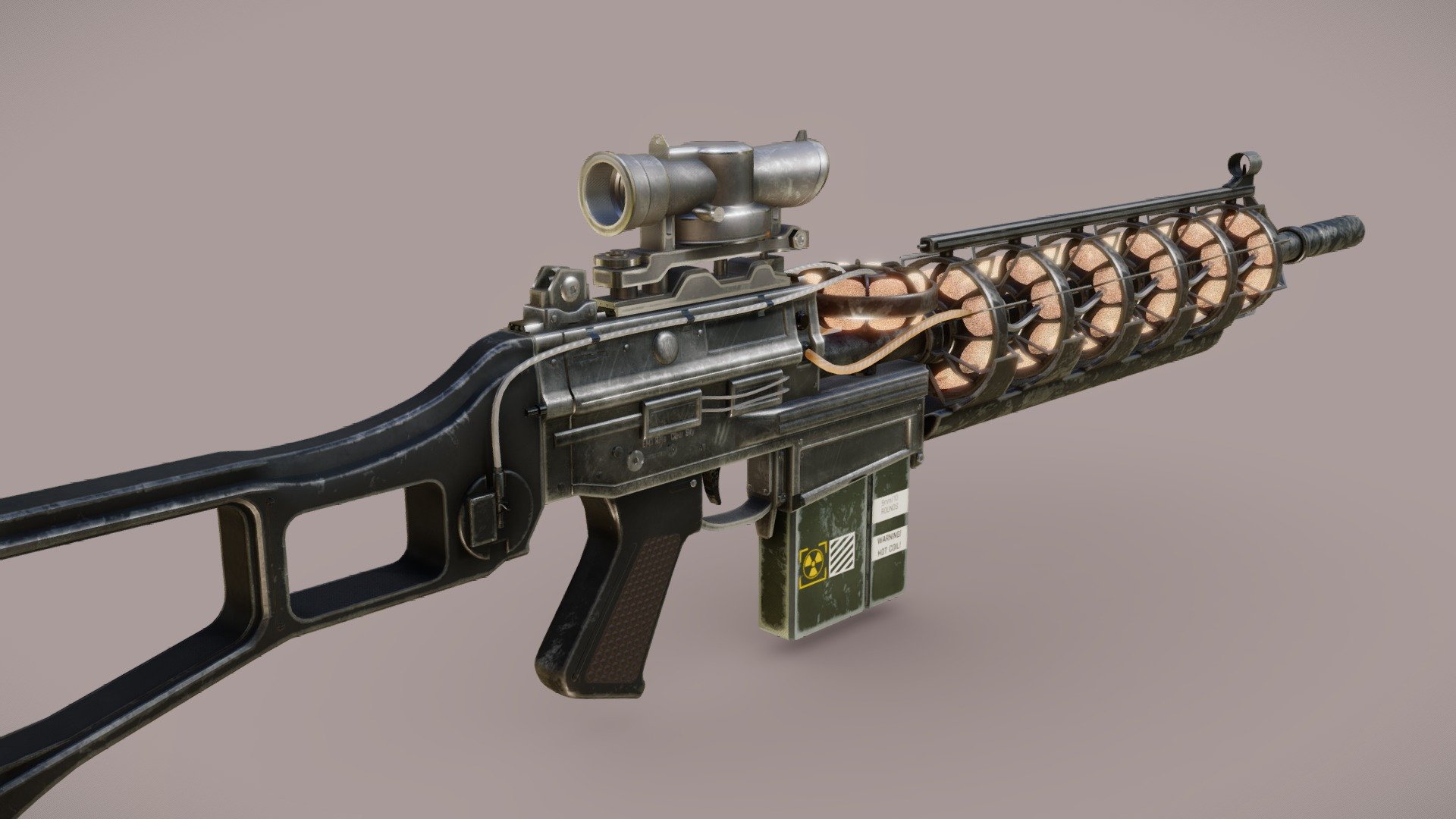 STALKER Gauss Rifle - Download Free 3D model by triaddams [d047d4f ...