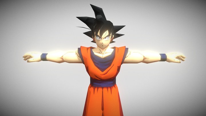 Goku 3D models - Sketchfab