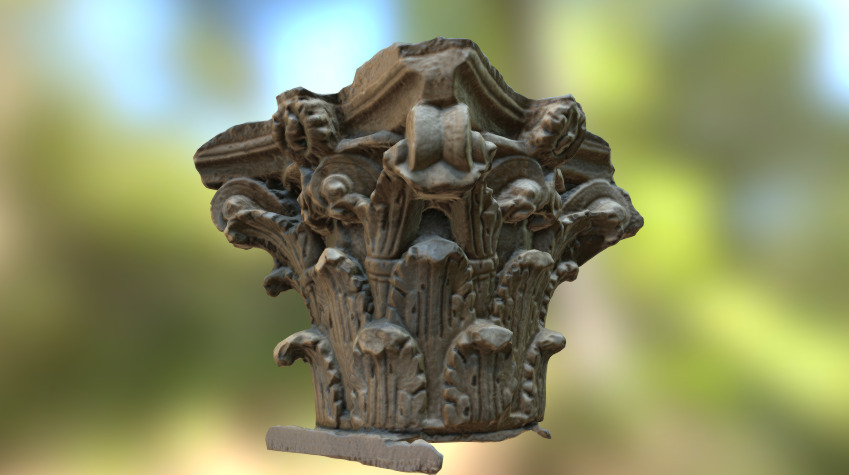 Column Head - 3D model by lkruel [d04997a] - Sketchfab