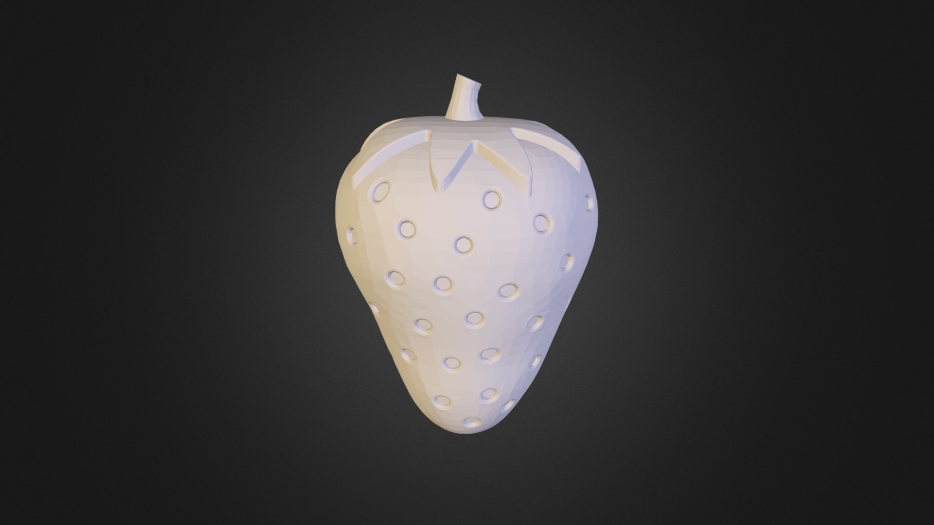 Strawberry - 3D model by 3dindustries [d04a3ea] - Sketchfab