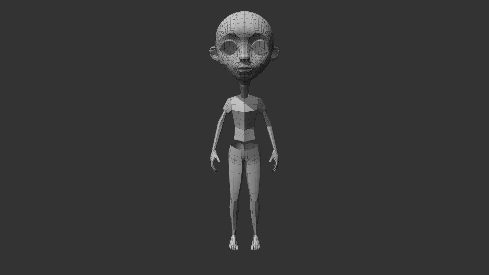 Initial Model [WIREFRAME] - 3D model by Steph Ramos (@sprunistudent ...