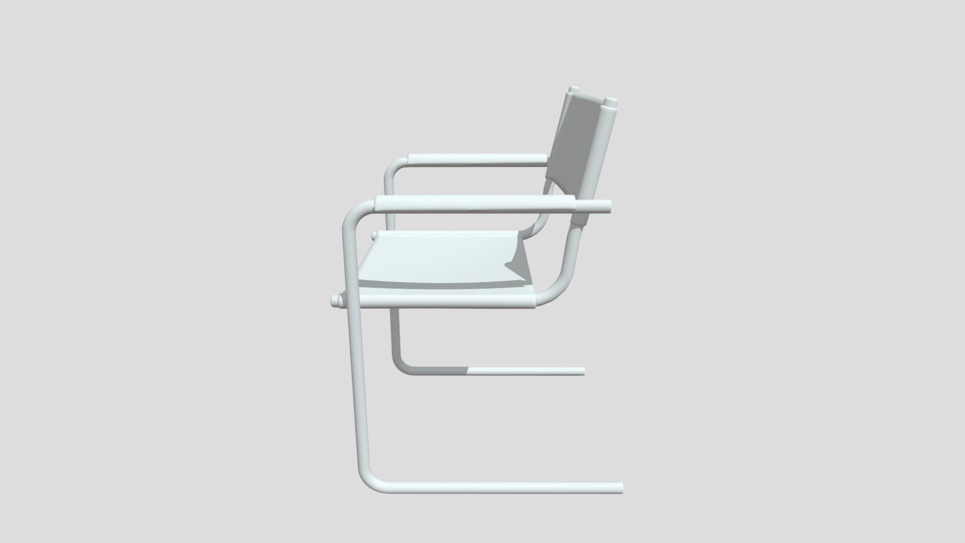 Metal Chair - 3D model by MuhammadAliKhan [d04d43c] - Sketchfab