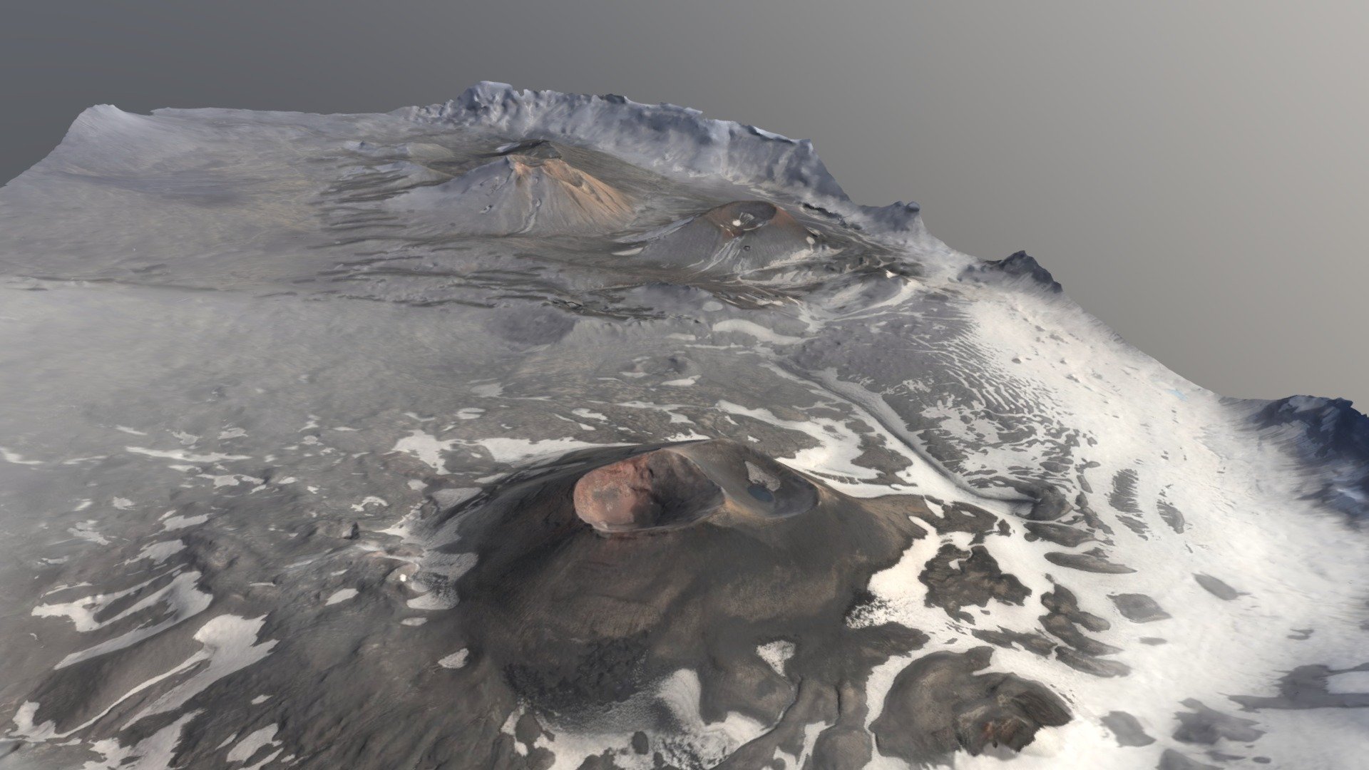 Cone A, Okmok Volcano - 3D model by Baur-LDEO-Volcanology [d04dbca ...